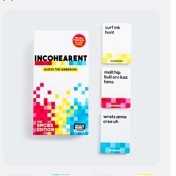 INcohearant | Games | Incohearent The Ultimate Guess Game The Gibberish ...